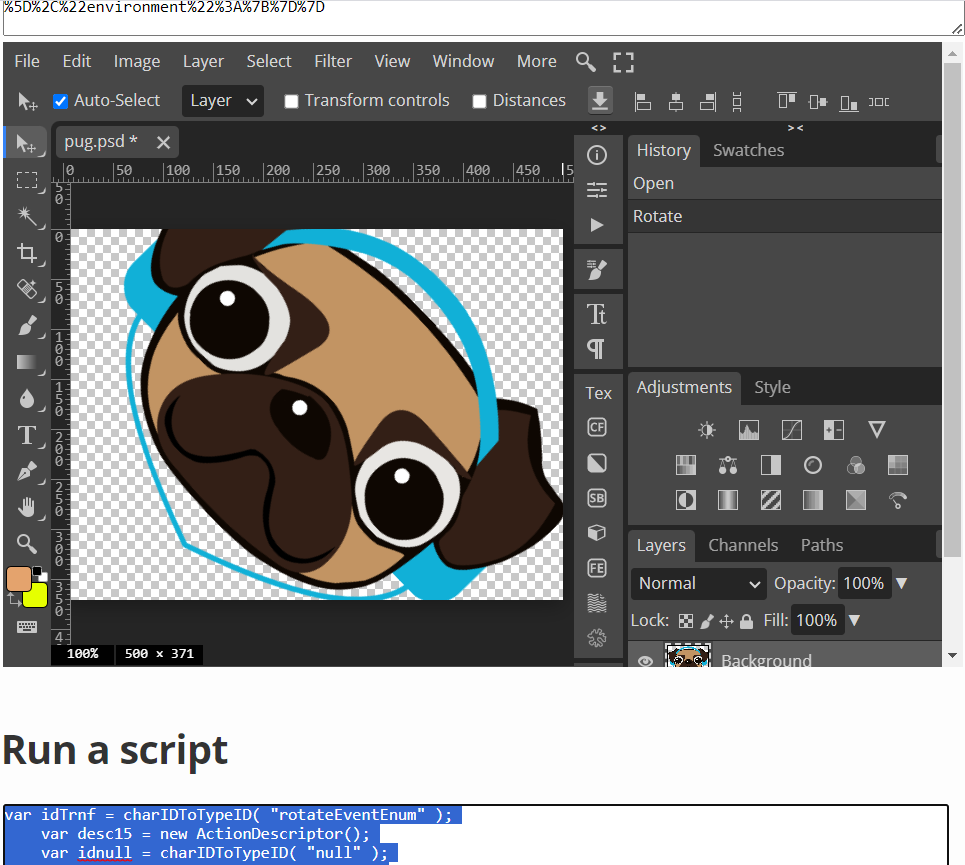 Rotate around AnchorPosition via script · Issue #6128 · photopea ...