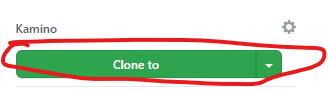 When clicking on the Kamino link in GitHub, it opens the settings page · Issue #163 ...