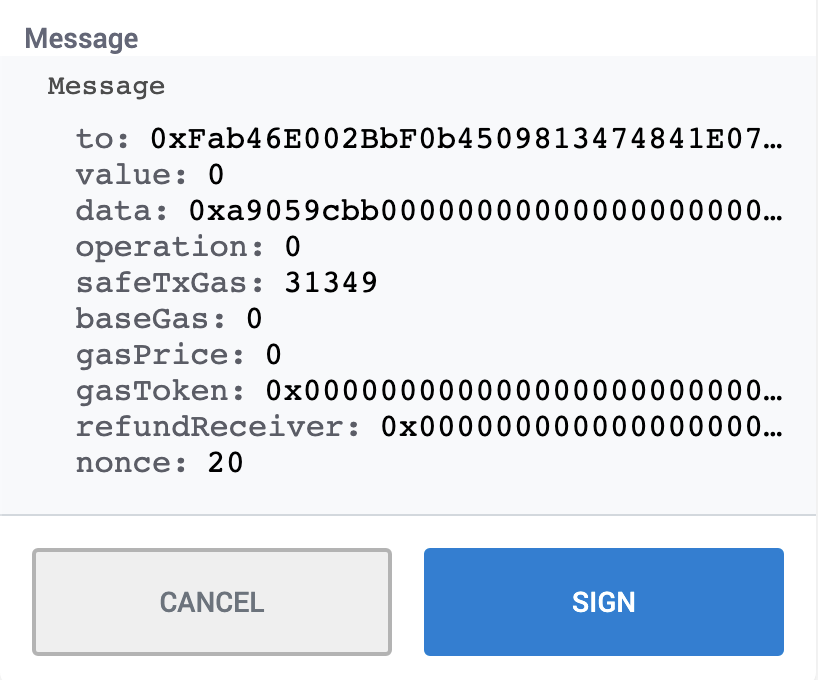 Improving message data display for EIP-712 signature · Issue #217 · safe-global/safe-smart ...