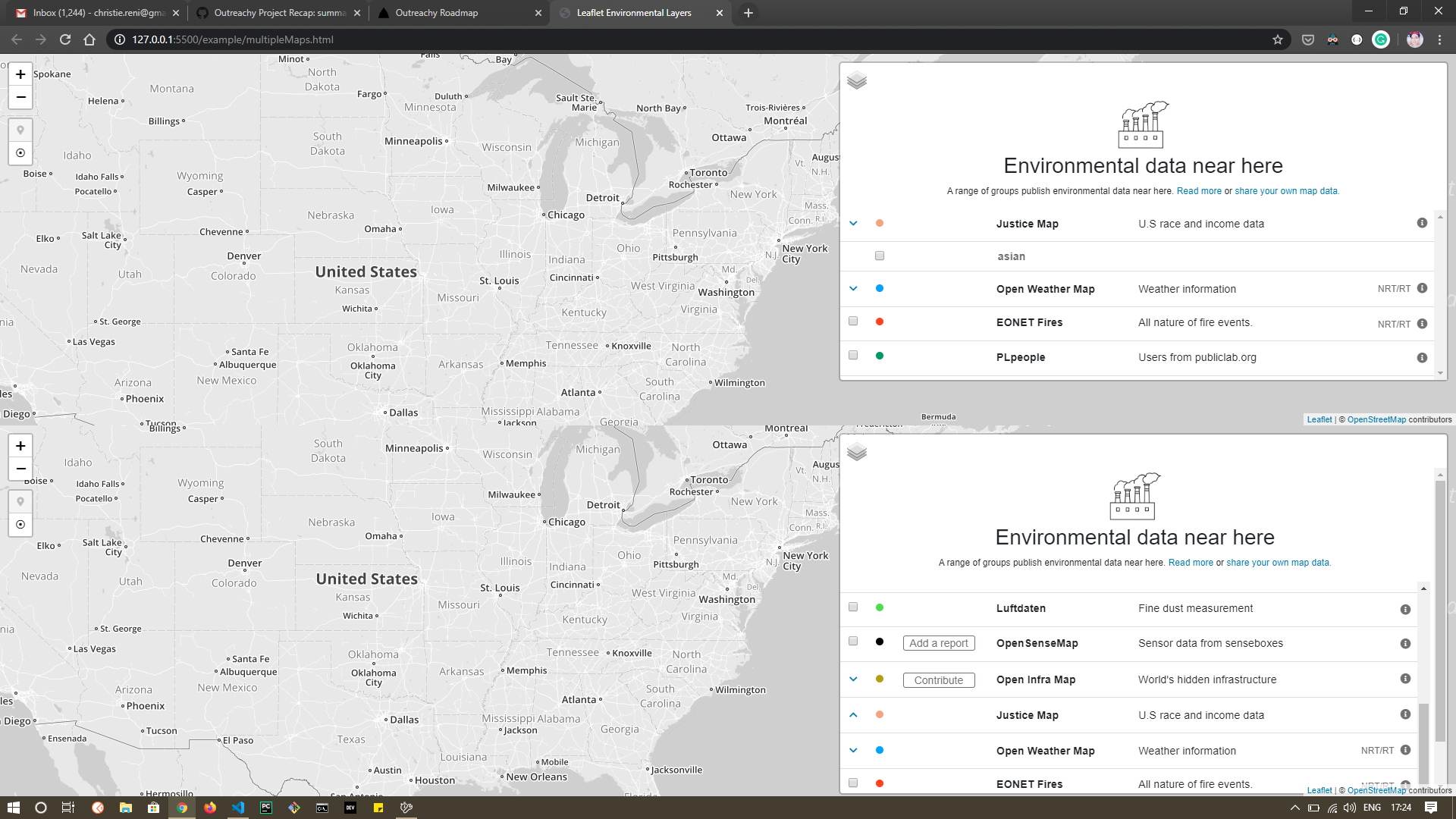 Issues with layer groups in multiple maps · Issue #442 · publiclab/leaflet-environmental-layers ...