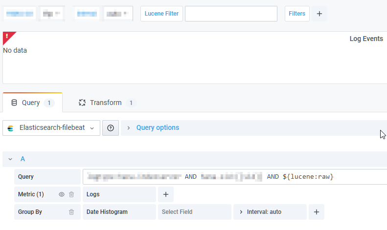 Incorrect query sent to Elasticsearch when using Text box variable and text box is empty · Issue ...