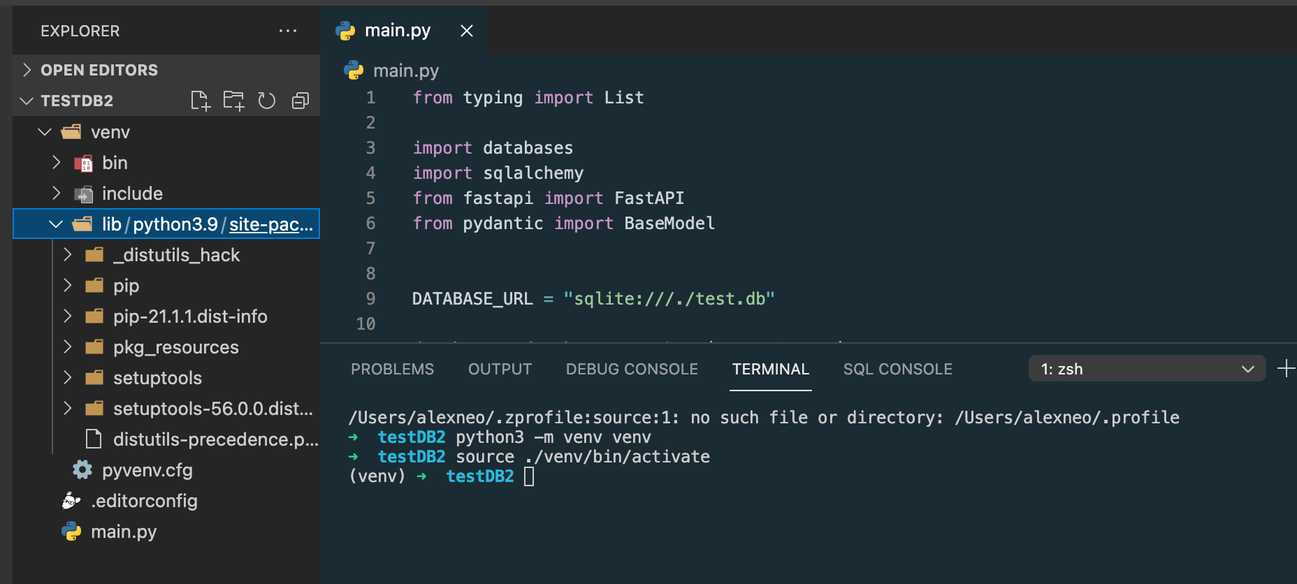 MacOS: Problem with run aiosqlite for any DB · Issue #3224 · fastapi/fastapi · GitHub
