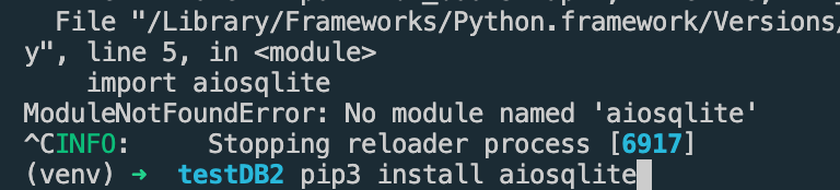 MacOS: Problem with run aiosqlite for any DB · Issue #3224 · fastapi/fastapi · GitHub