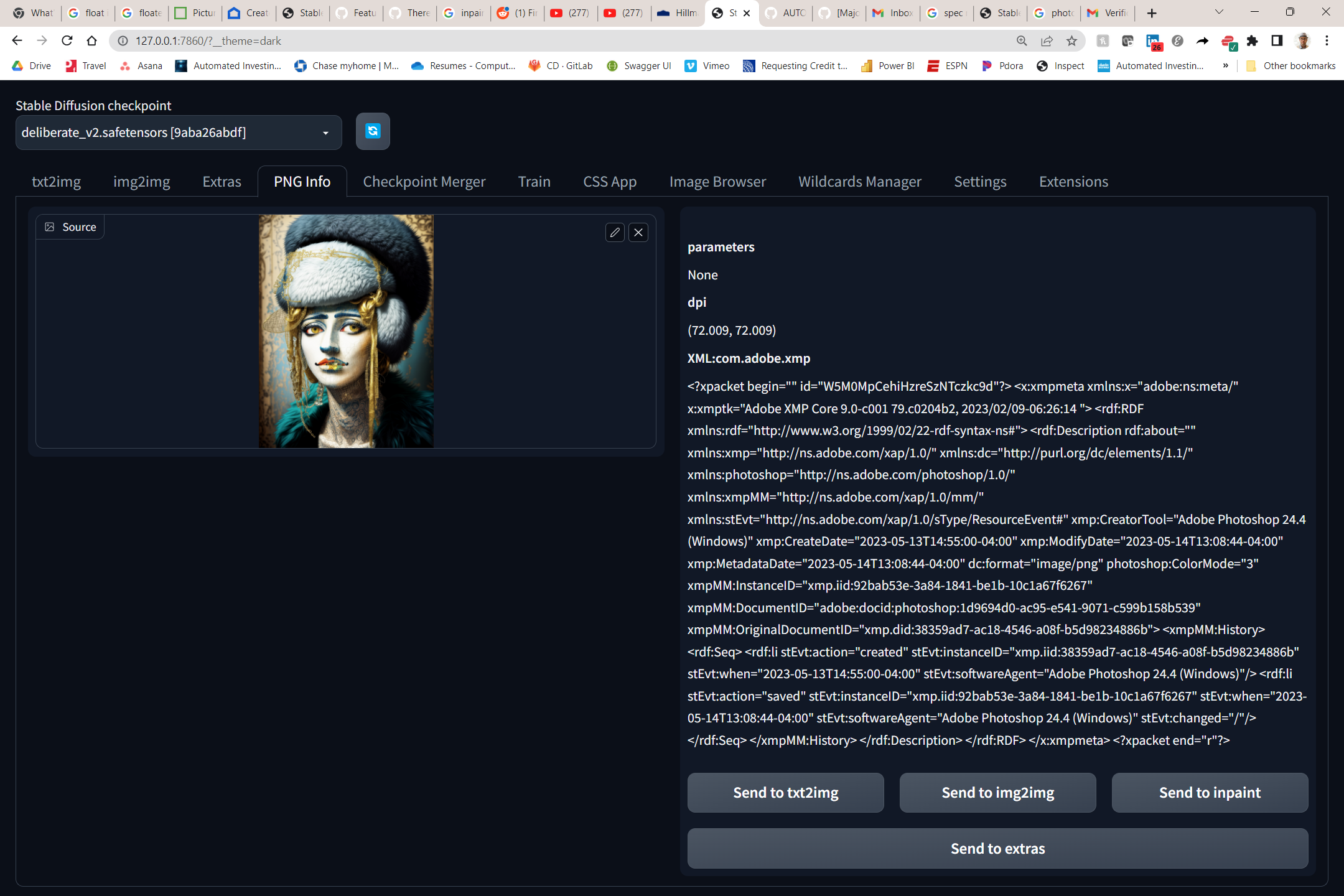 [Feature Request]: Copy Metadata from file (repair metadata corrupted by image editing software ...
