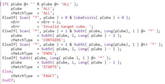 ElseIf keyword not recognized (#41) · Issues · Cubewise CODE / Arc and Slice · GitLab