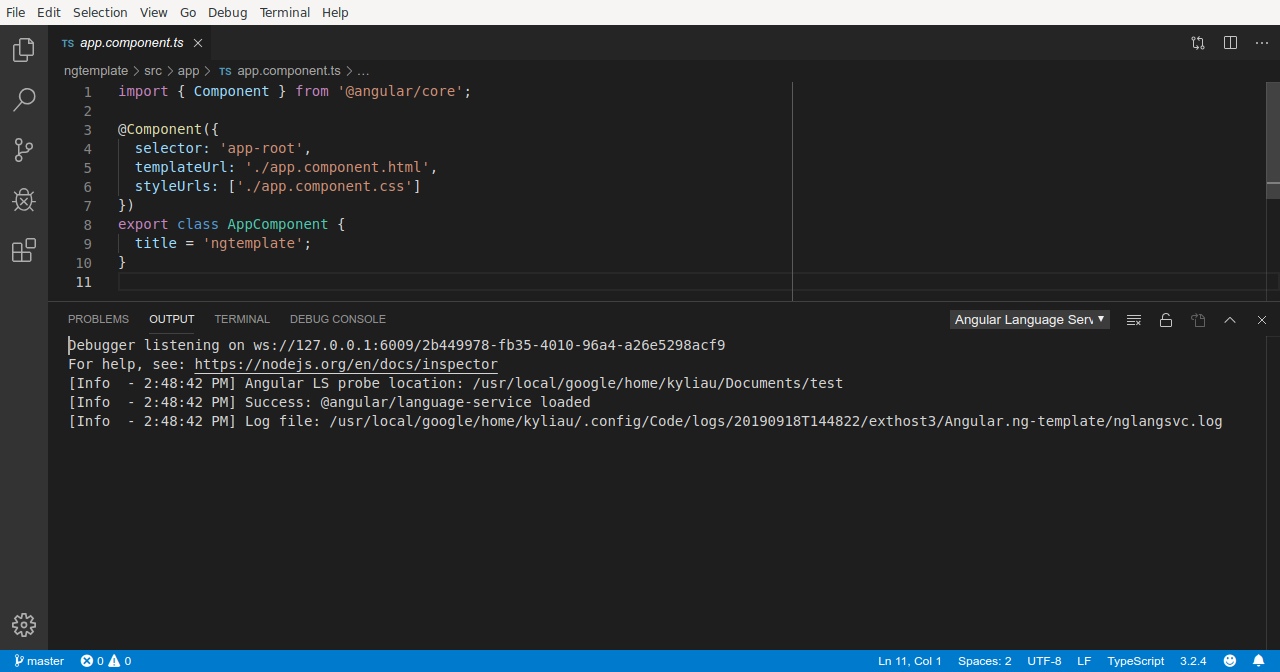 Angularlanguage Service Stop To Work Suggest On Html Template · Issue 440 · Angularvscode Ng 5278