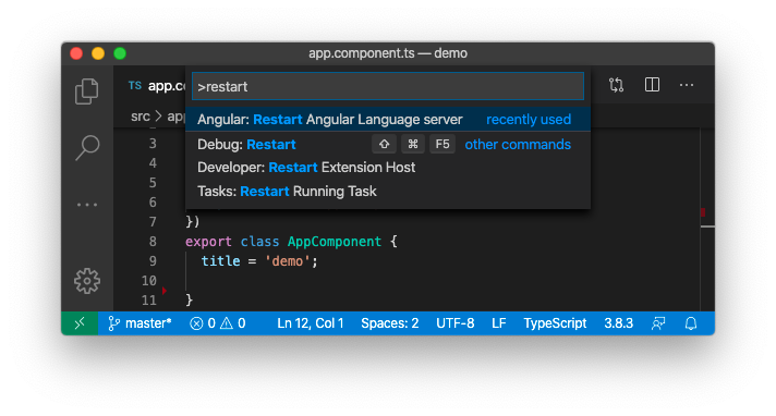 Angular Language Service 0.901 missing symbols from core.d.ts · Issue ...