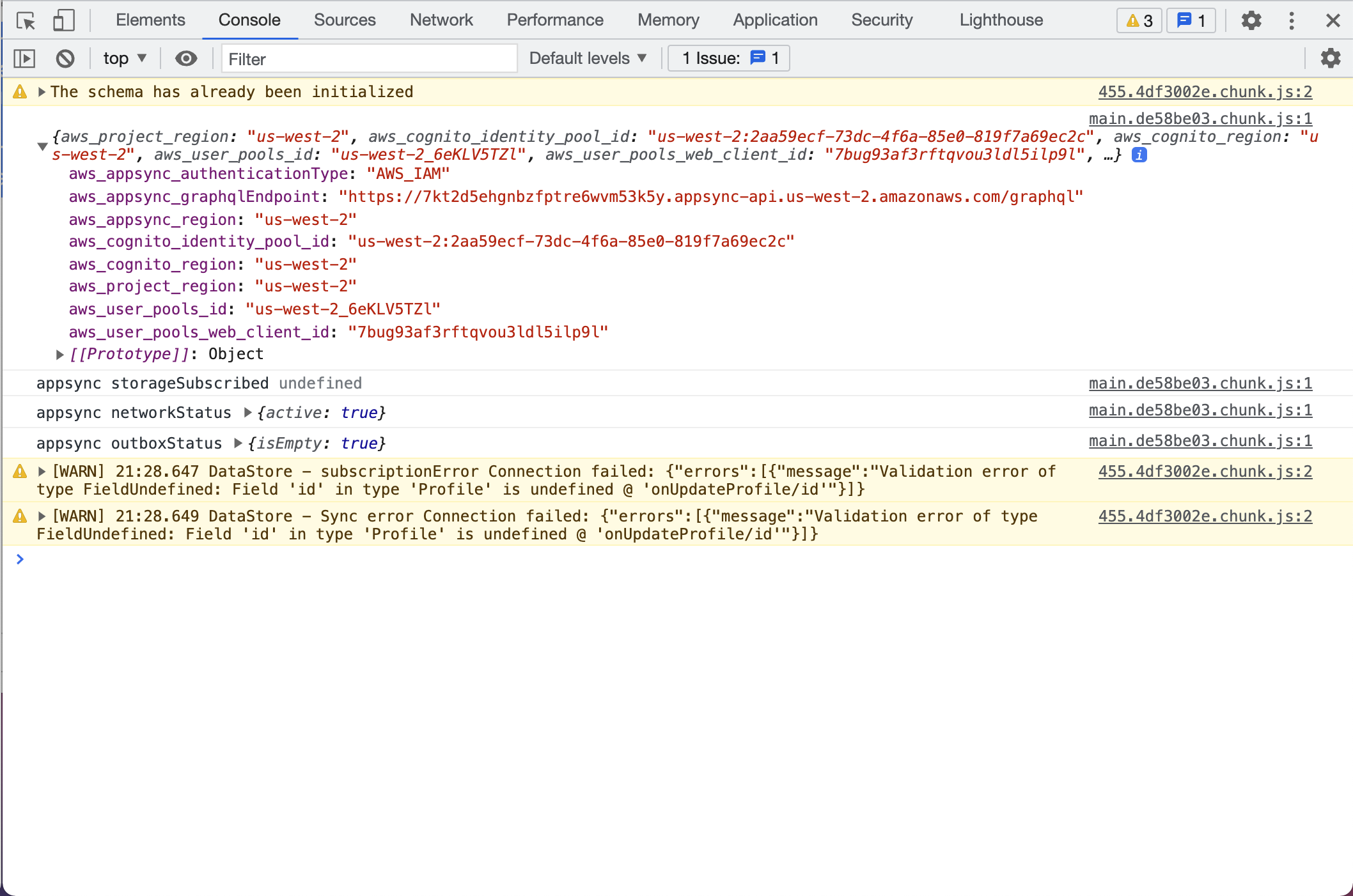 I am unable to see content in amplify admin · Issue #292 · aws-amplify/amplify-studio · GitHub