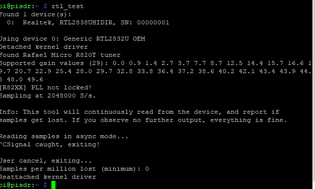 RTL-SDR V3 not recognized · Issue #83 · luigifcruz/pisdr-image · GitHub
