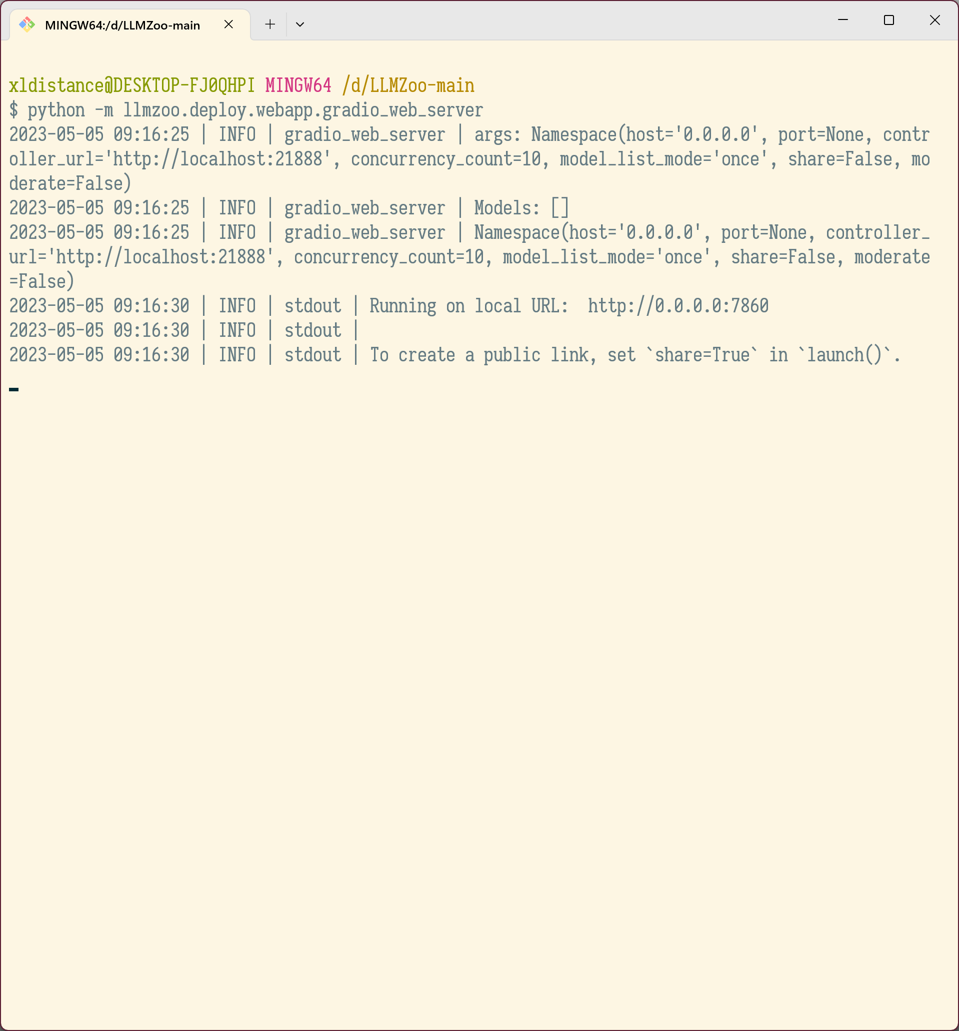Cannot launch web app properly · Issue #25 · FreedomIntelligence/LLMZoo · GitHub