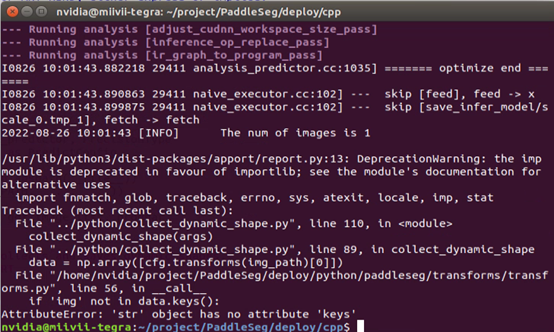 [General Issue] Jeston Xavier NX上TRT部署失败 · Issue #2487 · PaddlePaddle/PaddleSeg · GitHub