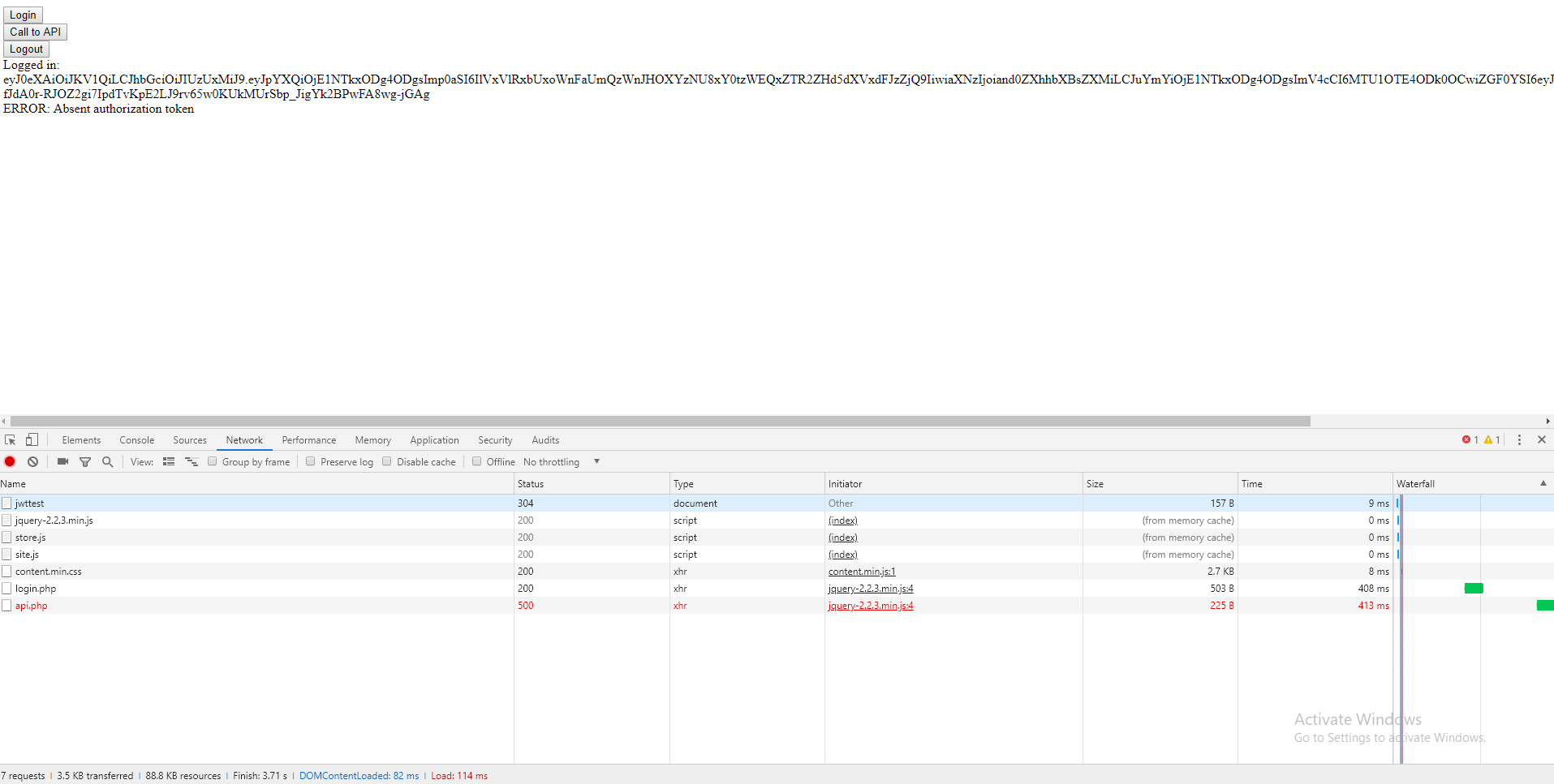Example does not work! Help please! · Issue #3 · byjg/php-jwt-wrapper · GitHub