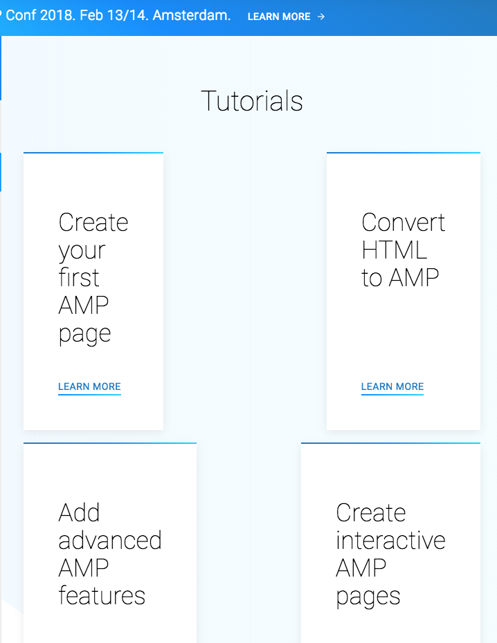 Tutorials page doesn't fare well between 960 and 1060 pixel widths · Issue #802 · ampproject/amp ...