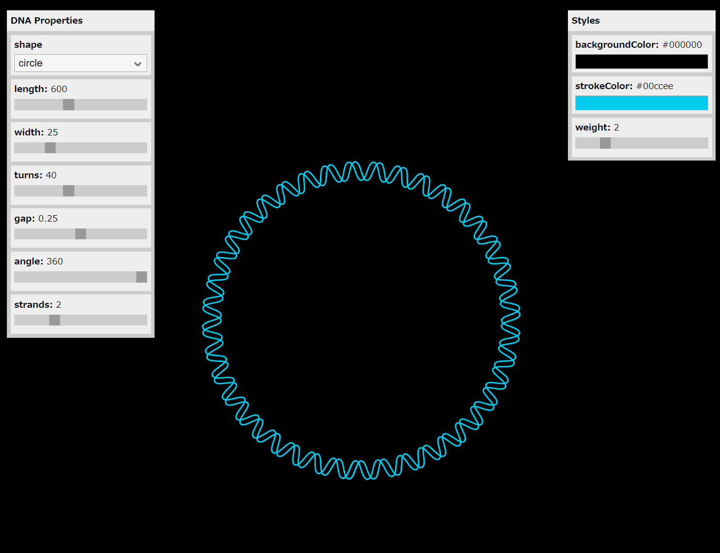 GitHub - sakatani/dna-drawer: DNA Drawing Tool Using P5.js