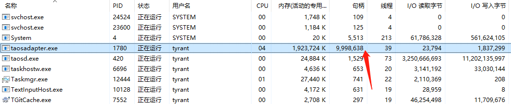 TDengine-server-3.0.2.4-Windows-x64 taosadapter.exe crashed · Issue ...