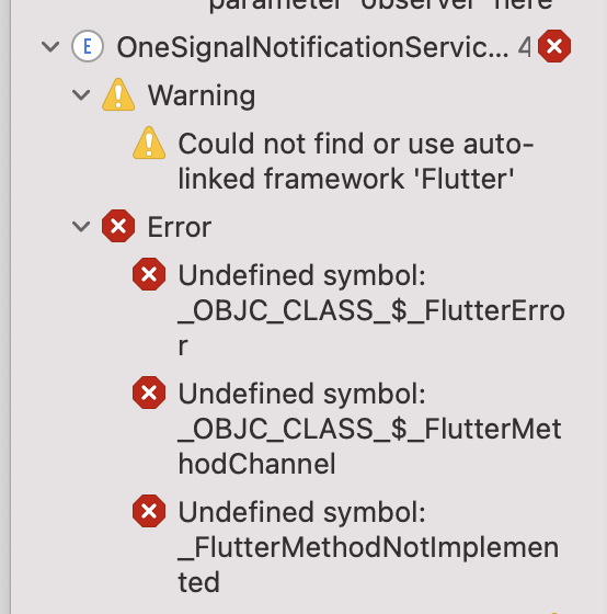 Error When Build In Ios · Issue 408 · Onesignal Onesignal Flutter Sdk · Github