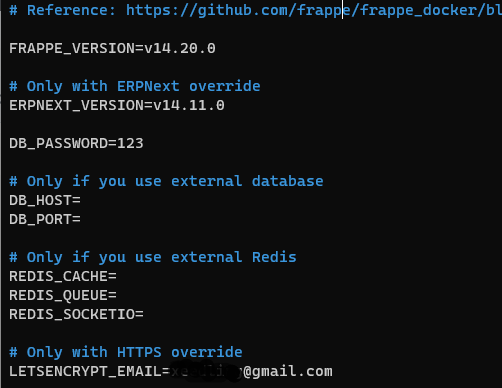 Installing containerized erp next with containarized maria db and letsencrypt · Issue #1030 ...