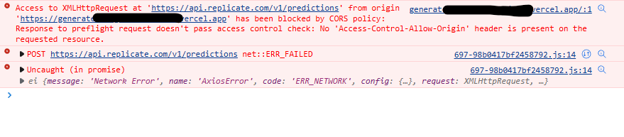 RoomGPT - Replicate: The requested resource could not be found · vercel ...