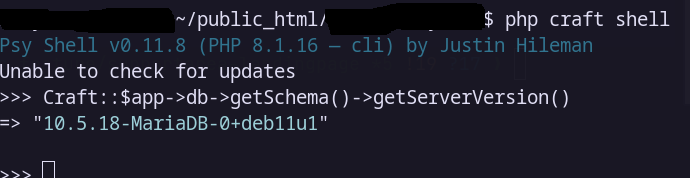 [4.x]: Showing wrong Database driver when using MariaDB · Issue #12827 · craftcms/cms · GitHub