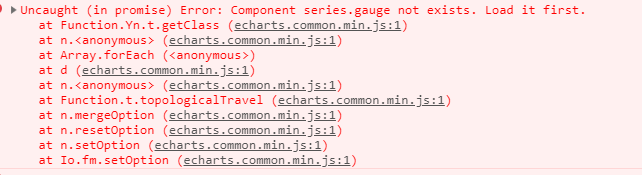 Component Series Gauge Not Exists Load It First · Issue 8521 · Apache Echarts · Github