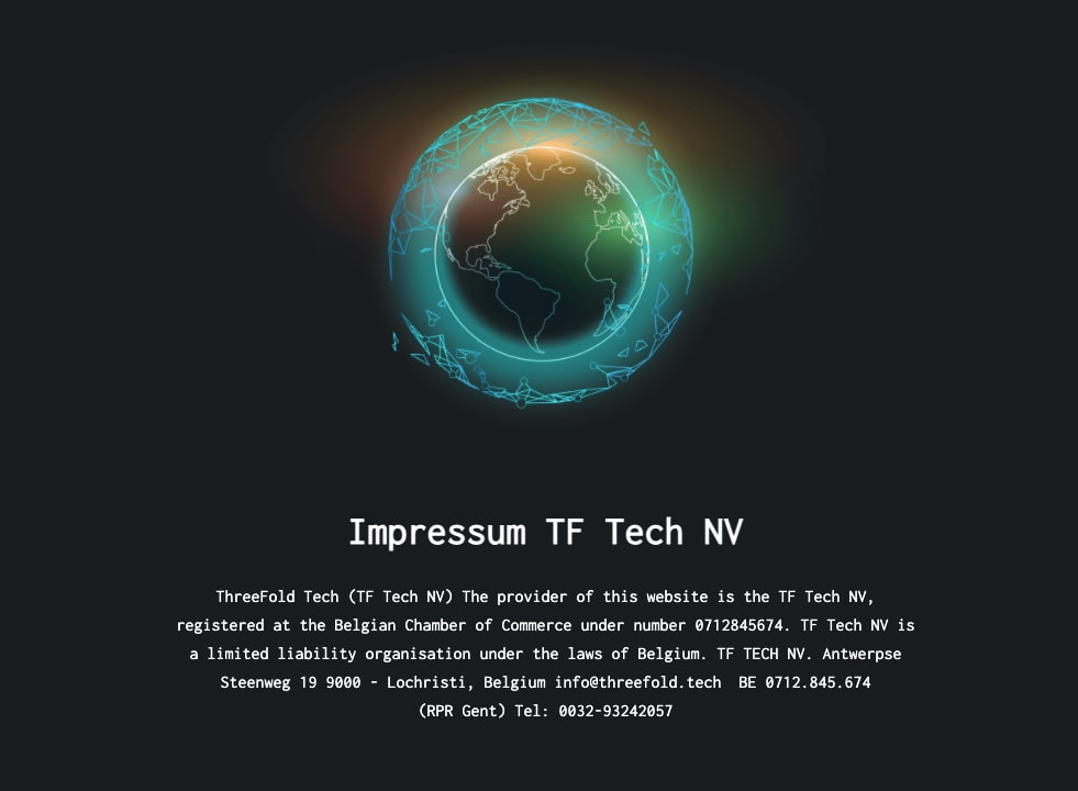 Implement impressum page. · Issue #57 · threefoldtech/www_threefold_tech · GitHub