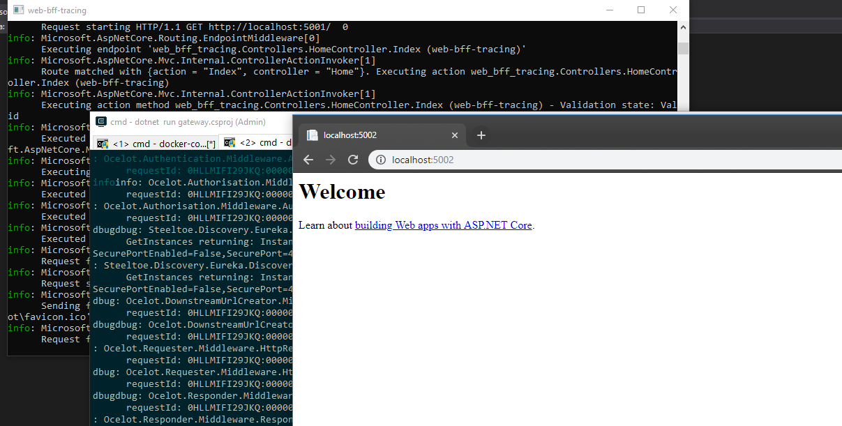 Dynamic service routing not working with Eureka · Issue #846 · ThreeMammals/Ocelot · GitHub