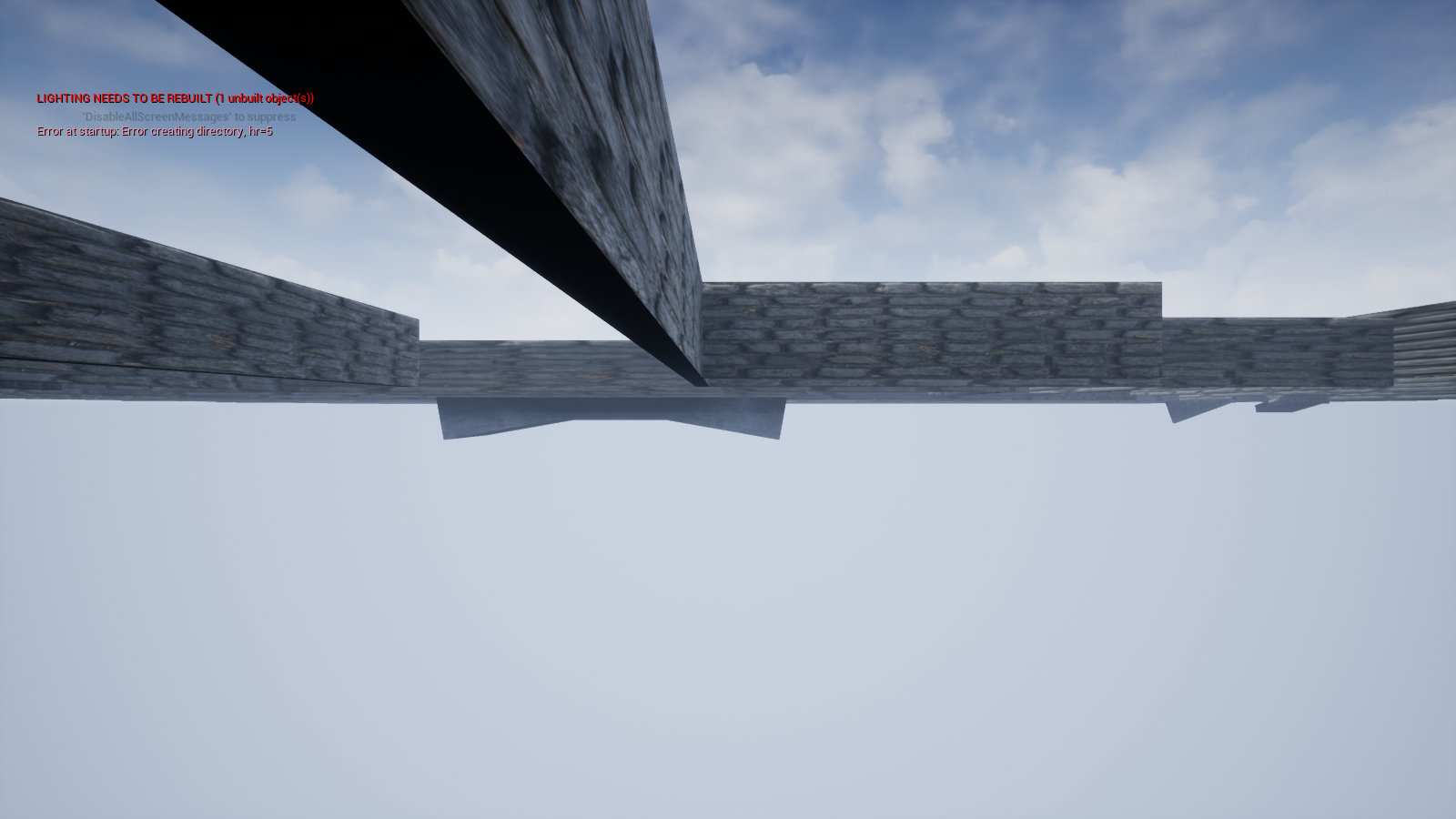 "Error at startup: Error creating directory, hr=5", anyone met this?(not create/load settings ...