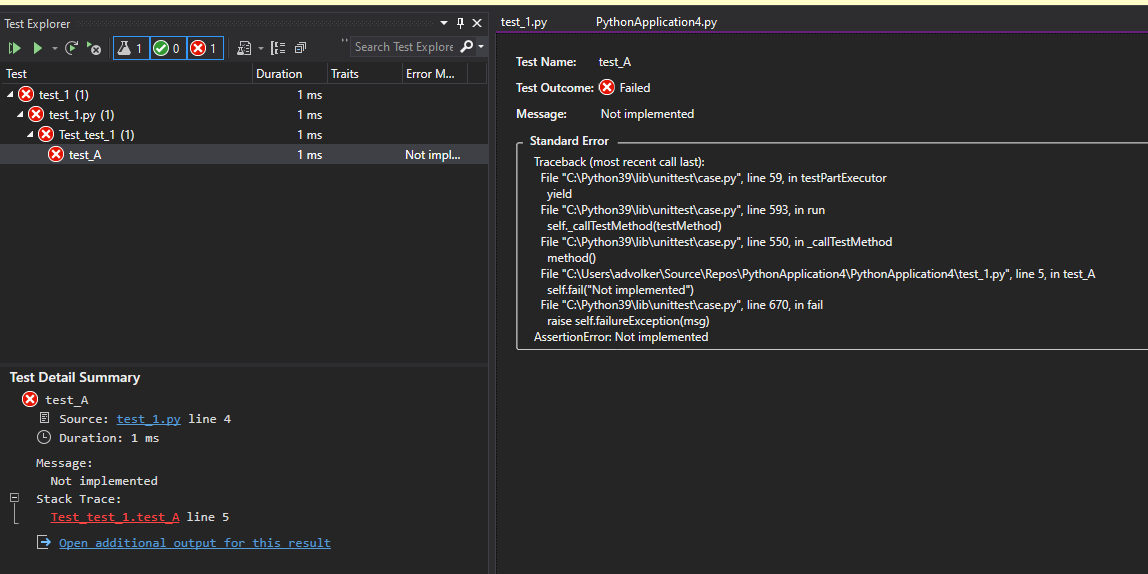 The VS is crash after clicking "Open additional output for this result" · Issue #6324 ...