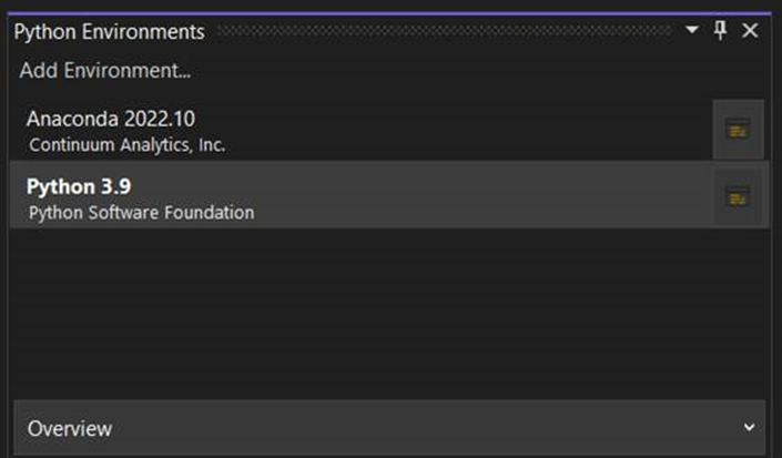 Anaconda/Conda environments are broken in VS2022, works in VS2019 · Issue #7444 · microsoft/PTVS ...