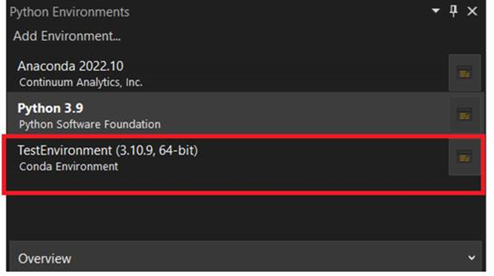 Anaconda/Conda environments are broken in VS2022, works in VS2019 · Issue #7444 · microsoft/PTVS ...