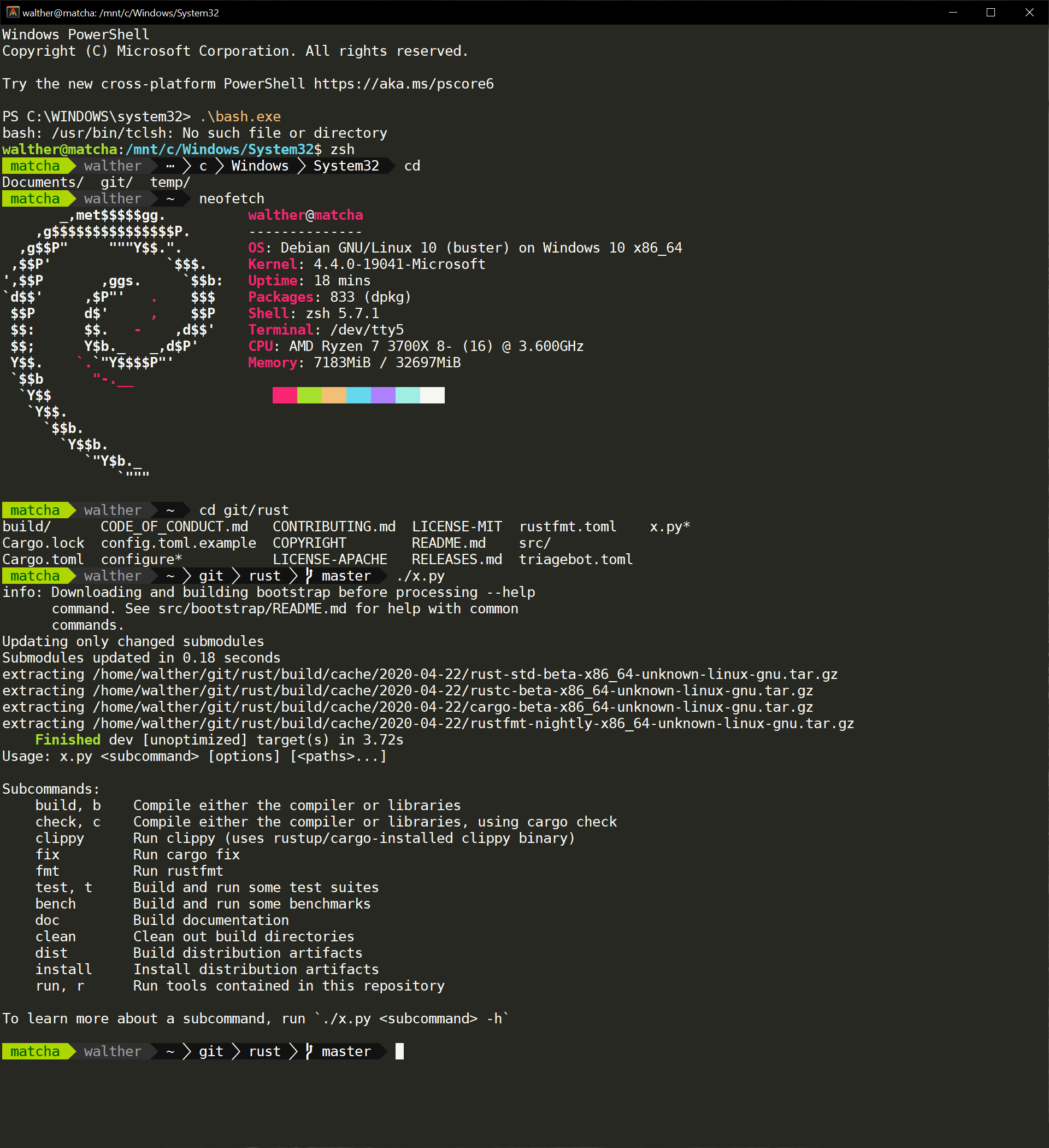 Idea: use a genuine Linux PTY via WSL on Windows · Issue #3707 ...