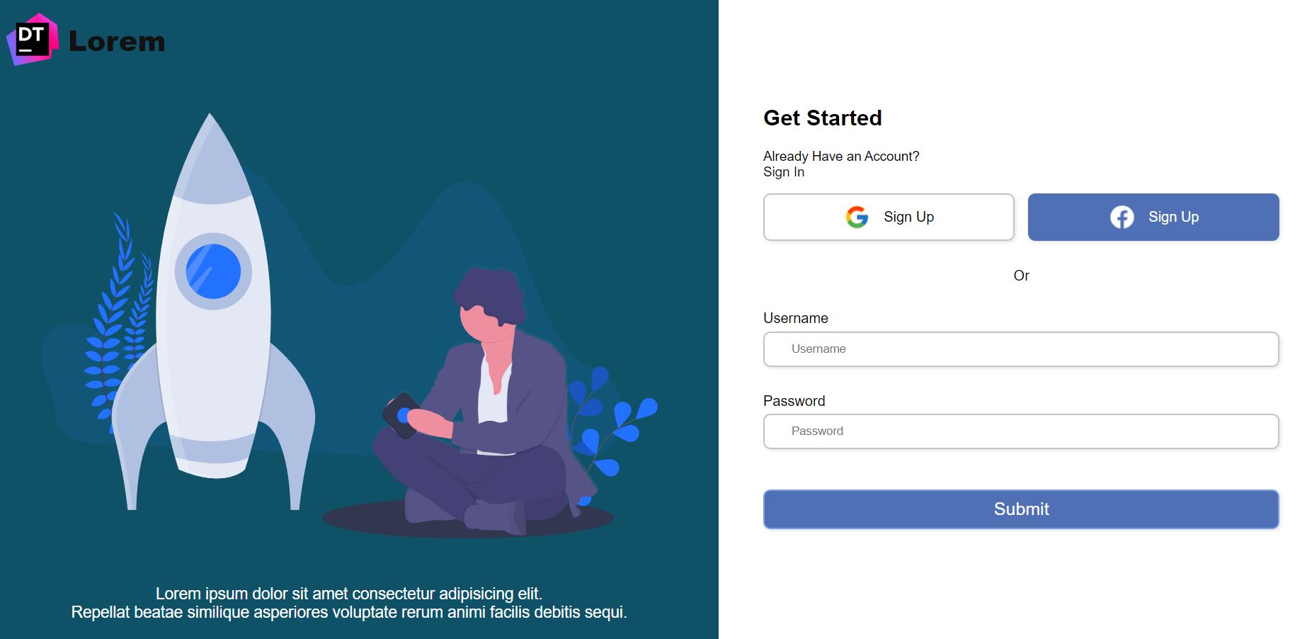 GitHub - Digamber007/login-validation