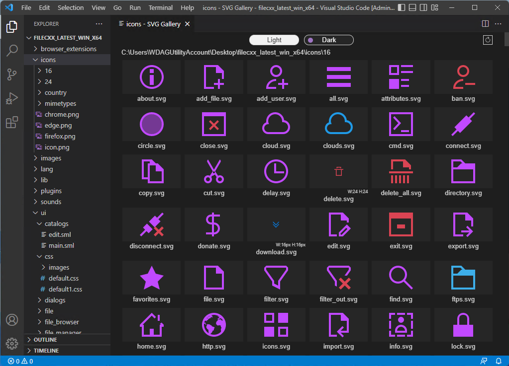 建议：增加黑暗模式，跟随系统明暗主题自动适应 · Issue #467 · filecxx/FileCentipede · GitHub