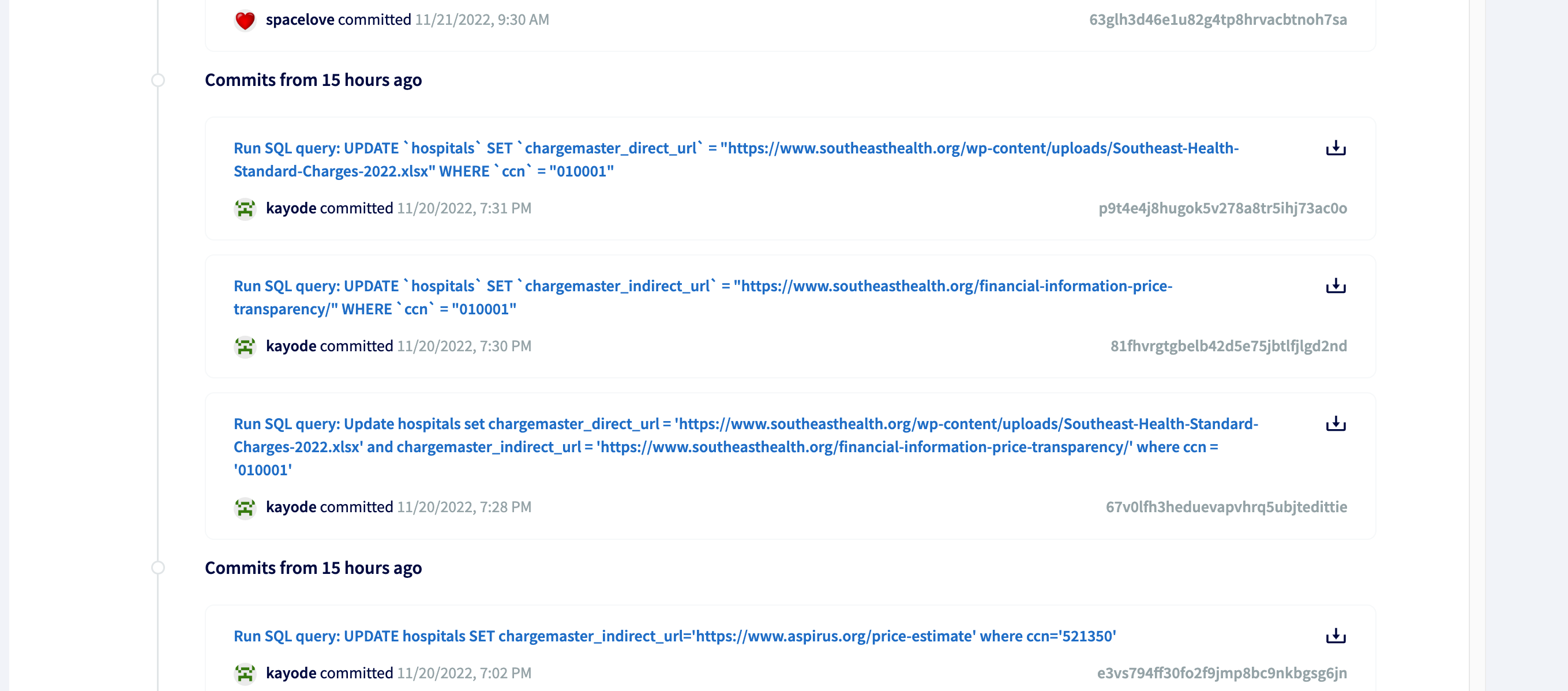 Long url in commit on pull request page breaks layout · Issue #376 · dolthub/dolthub-issues · GitHub