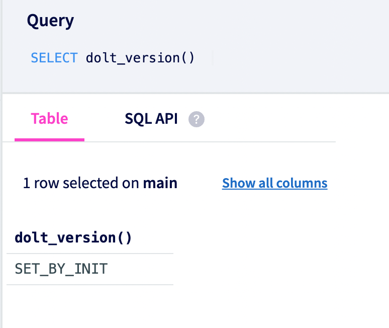 View DoltHub's current Dolt version · Issue #459 · dolthub/dolthub-issues · GitHub