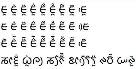 Lepcha - stacked superscripts are misplaced horizontally · Issue #2 ...