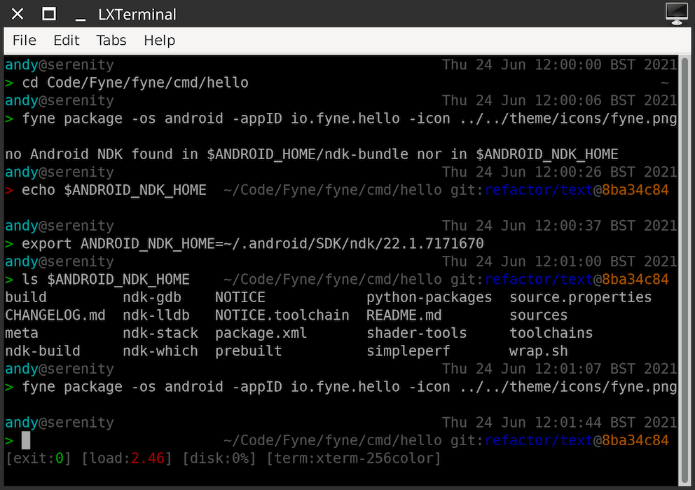 No Android Ndk Found In Androidhomendk Bundle Nor In Androidndkhome · Issue 2297 · Fyne 