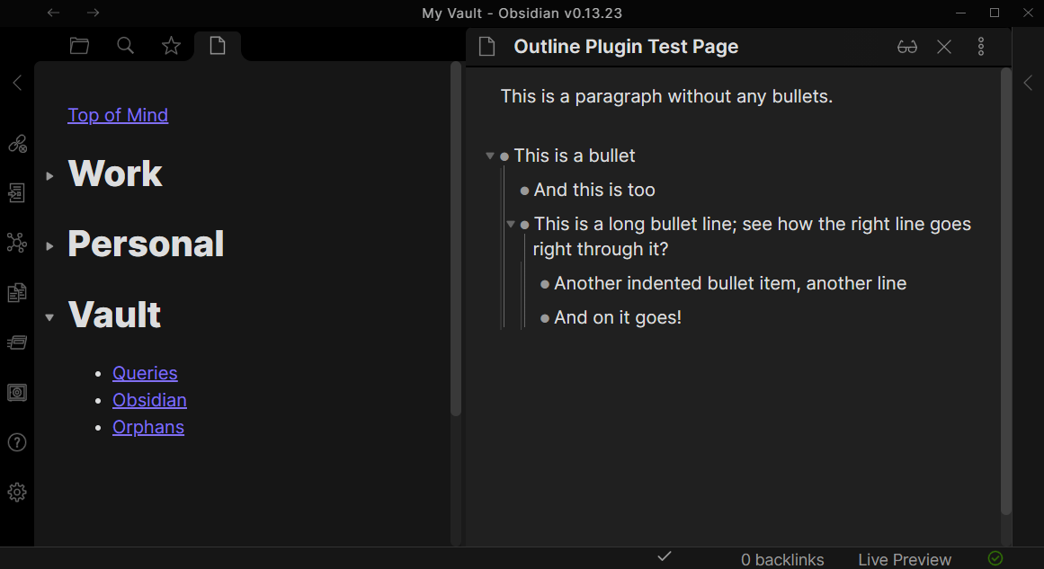 [BUG] Vertical lines are in the wrong place when "Draw vertical indention lines" is enabled and ...
