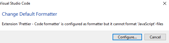 Cannot use Prettier formatting (Maybe VS code update broke it?) · Issue #2466 · prettier ...