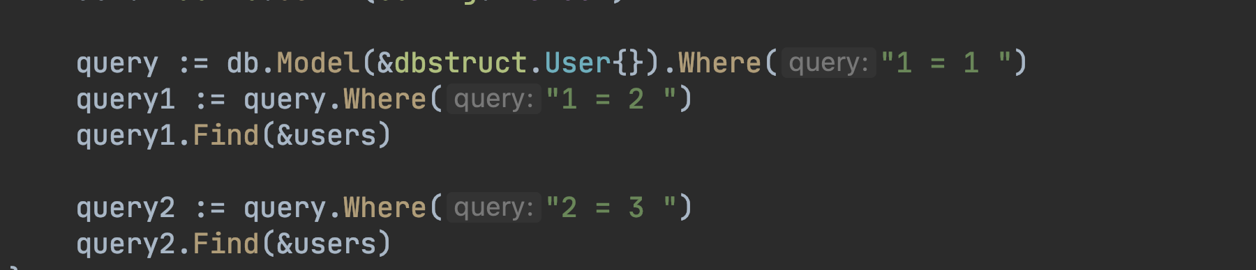 gorm v1 and v2 is incompatible (db=db.Where()) · Issue #5387 · go-gorm/gorm · GitHub