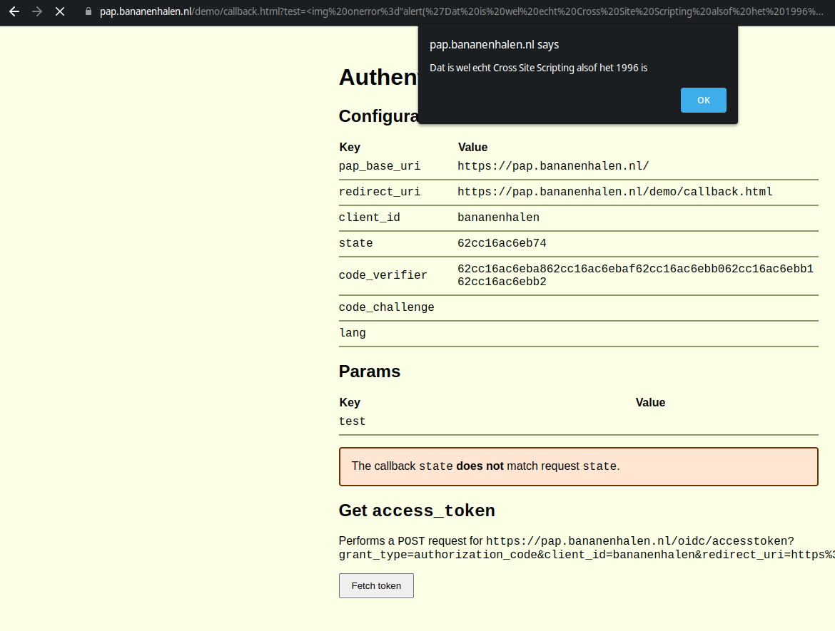 Security SAST finding for 'GGP PAP': DOM XSS / HTML Injection in demo ...