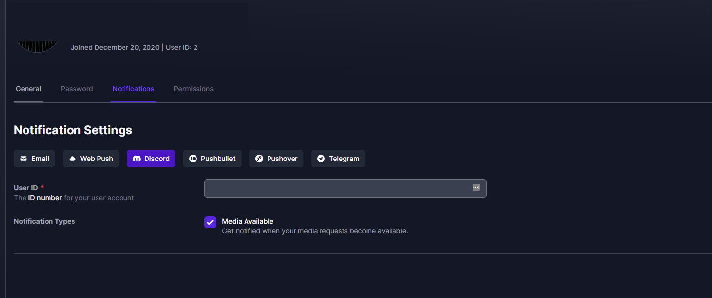 Issue notification settings not available in discord notifications setting page · Issue #2380 ...