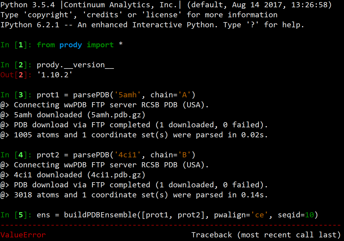 prody align and alignPDBEnsemble · Issue #665 · prody/ProDy · GitHub