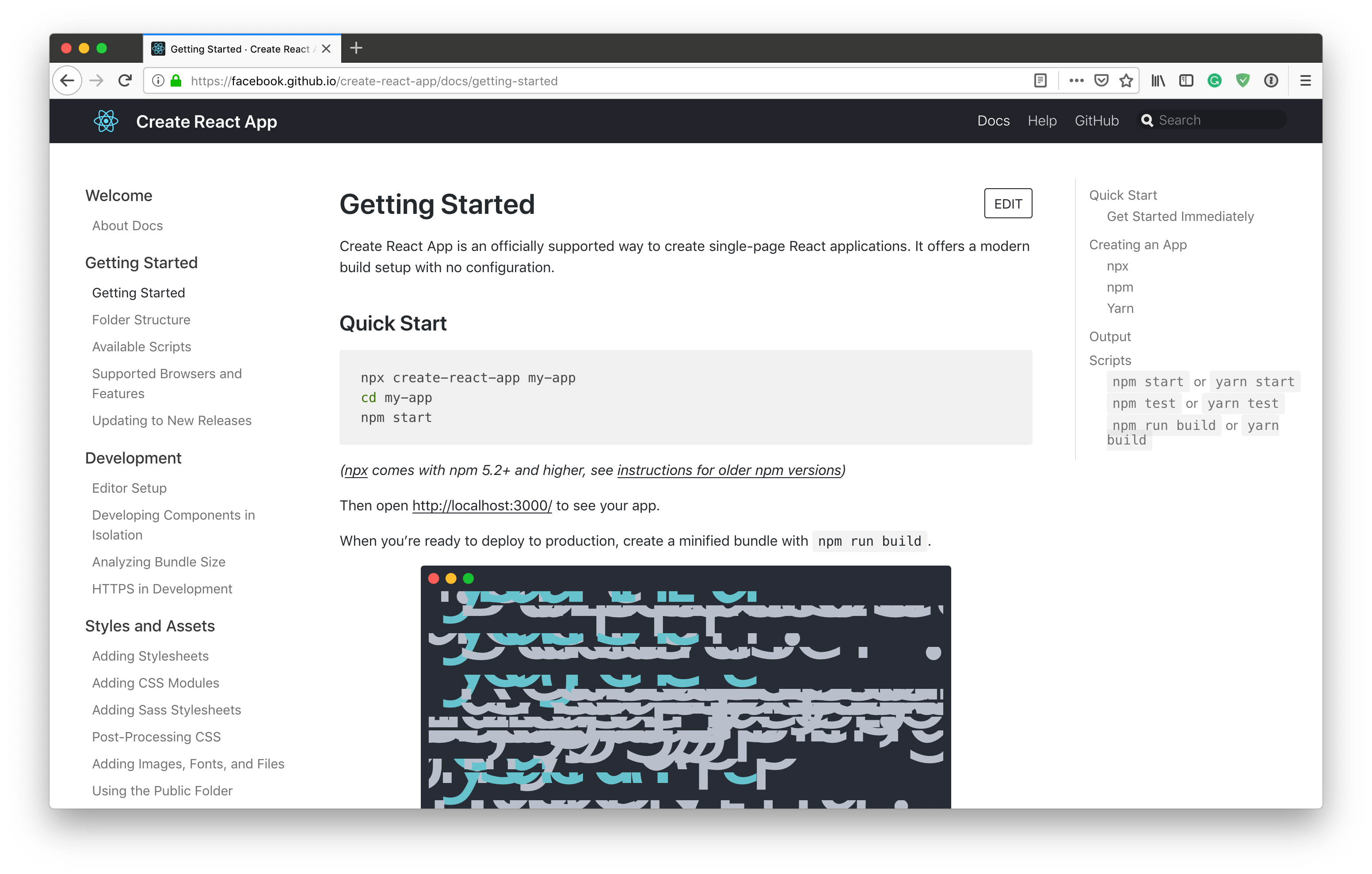 Setting A Minimum Font Size In Firefox Makes Code Sections On The