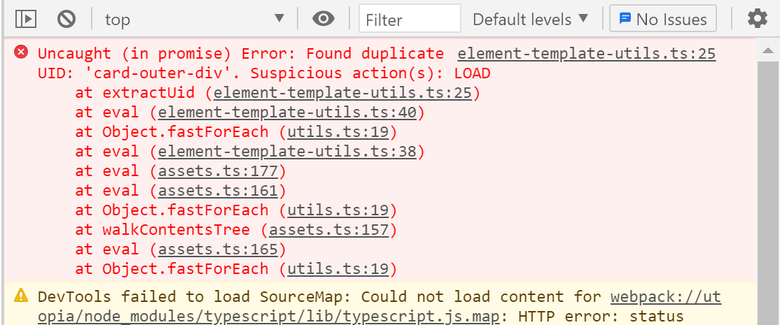 Missing Emotion Error Instead Get Utopia Error Scenepath Is Not Provided For Card 路 Issue