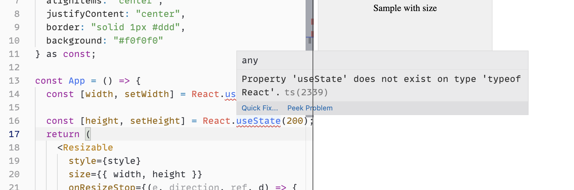 Code error, but code works · Issue #1906 · concrete-utopia/utopia · GitHub