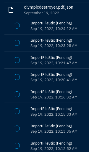 Import file stix Connector Error Unable To Import Required Numpy 