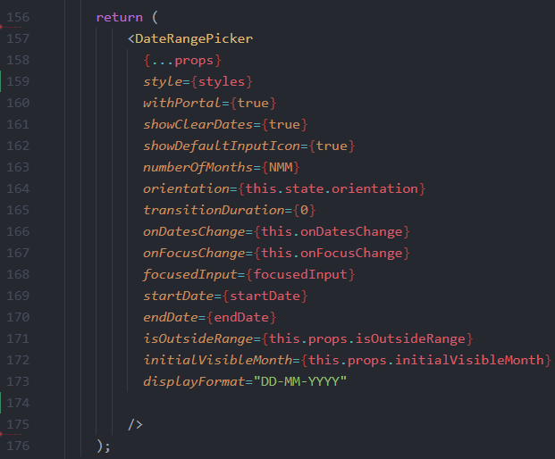 zIndex dosen't work properly on DateRangePicker_picker · Issue #1460 ...