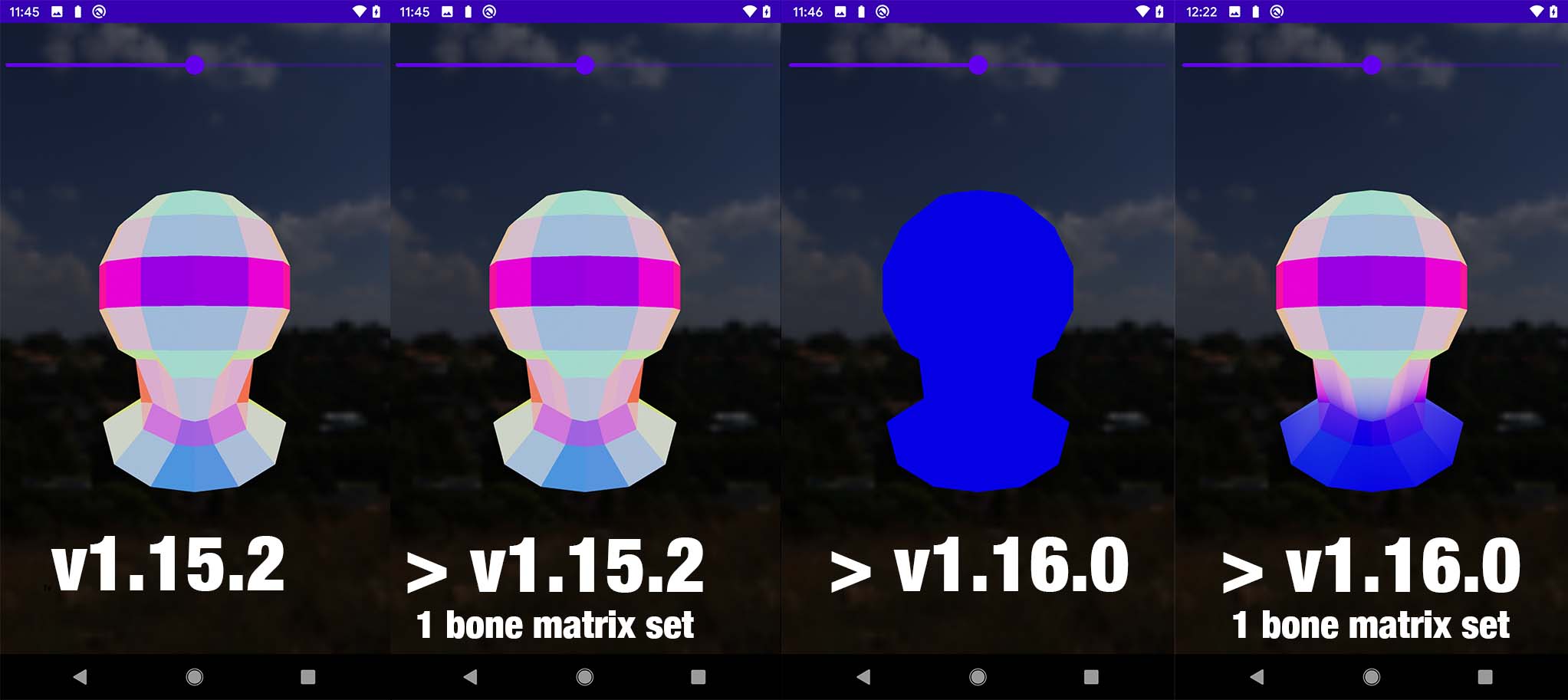 Incorrect normals with skinned model since v1.16.0 · Issue #5185 ...