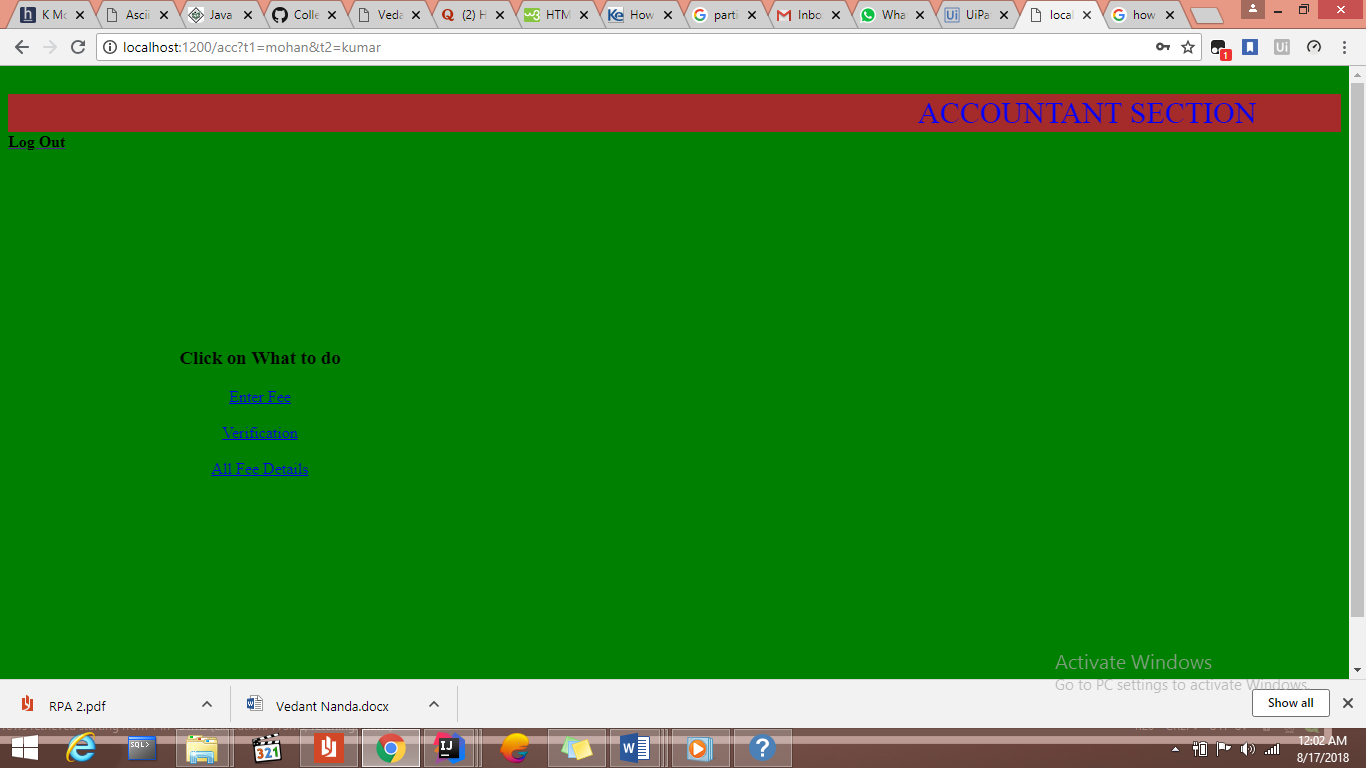 GitHub - kmohan97/College: College Administration Website